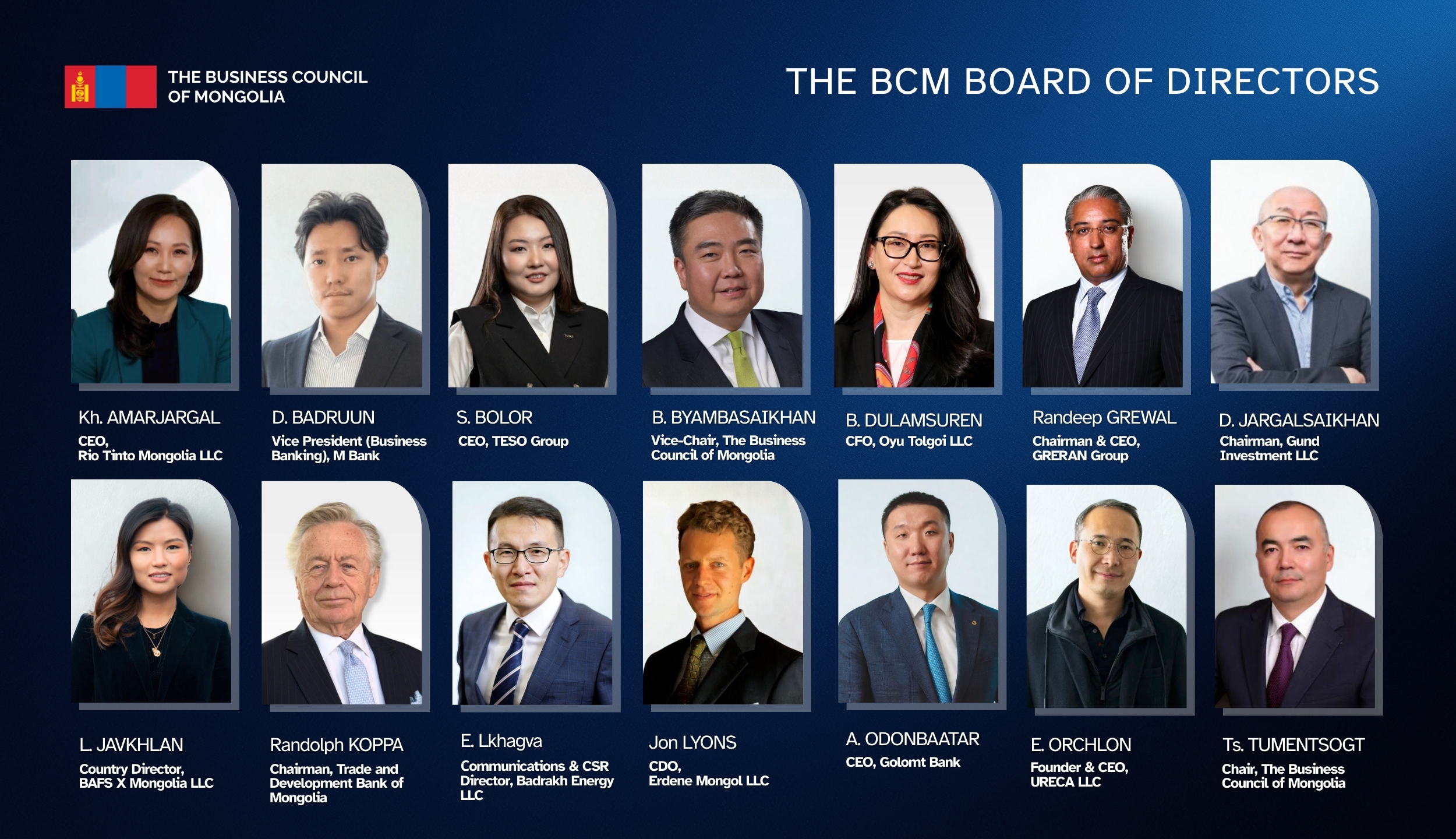BCM Announces Board of Directors for the 2026–2027 Term